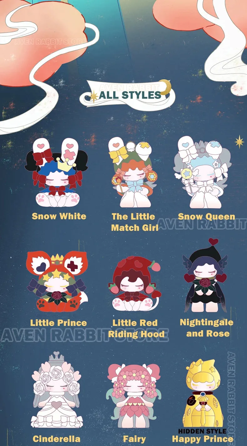 Alice Fairy Tale My Melody Blind Box Anime Mystery Mistery Figure ...
