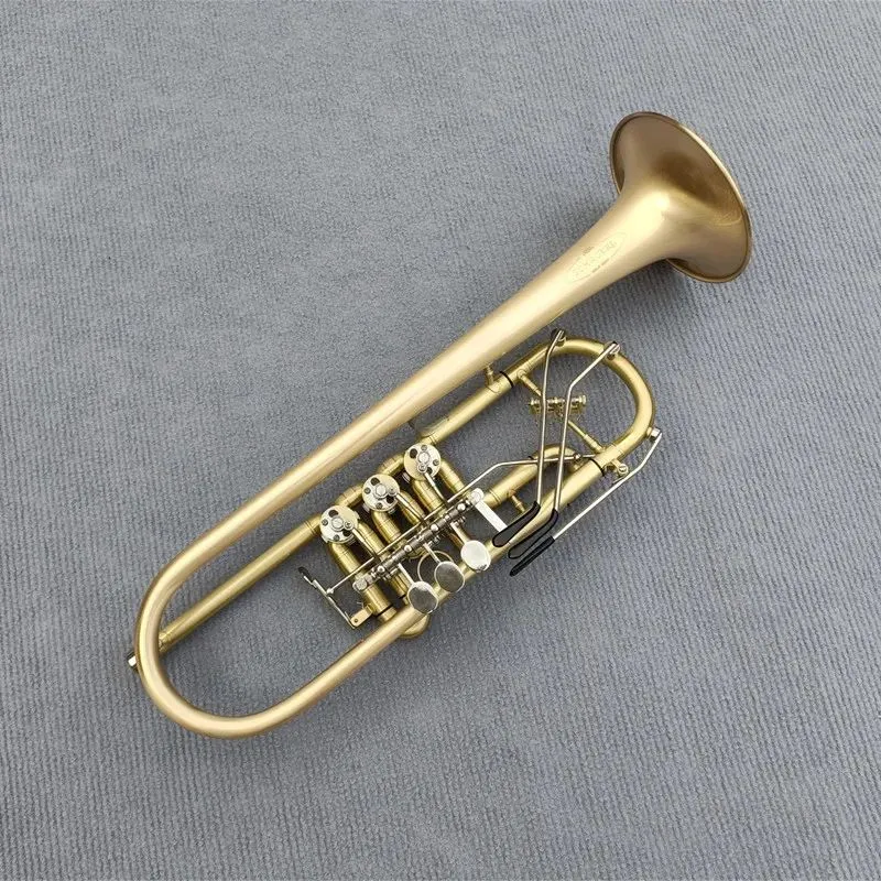 DHgate.com:Professional Bb Trumpet in B Flat Brass Flat Key with ...