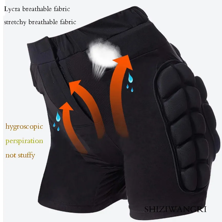 Impact Protection Skiing Shorts - Padded Snowboard & Skate Shorts, Hip ...