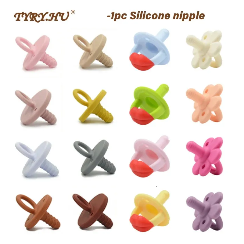 DHgate.com:Silicone Pacifier for Babies - Food Grade Soft Nipple Safe ...