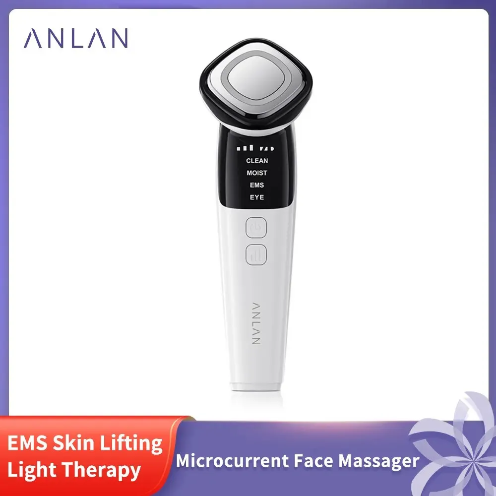 DHgate.com:Product Type ANLAN Microcurrent Facial Massager Device with LED Light Therapy for ...