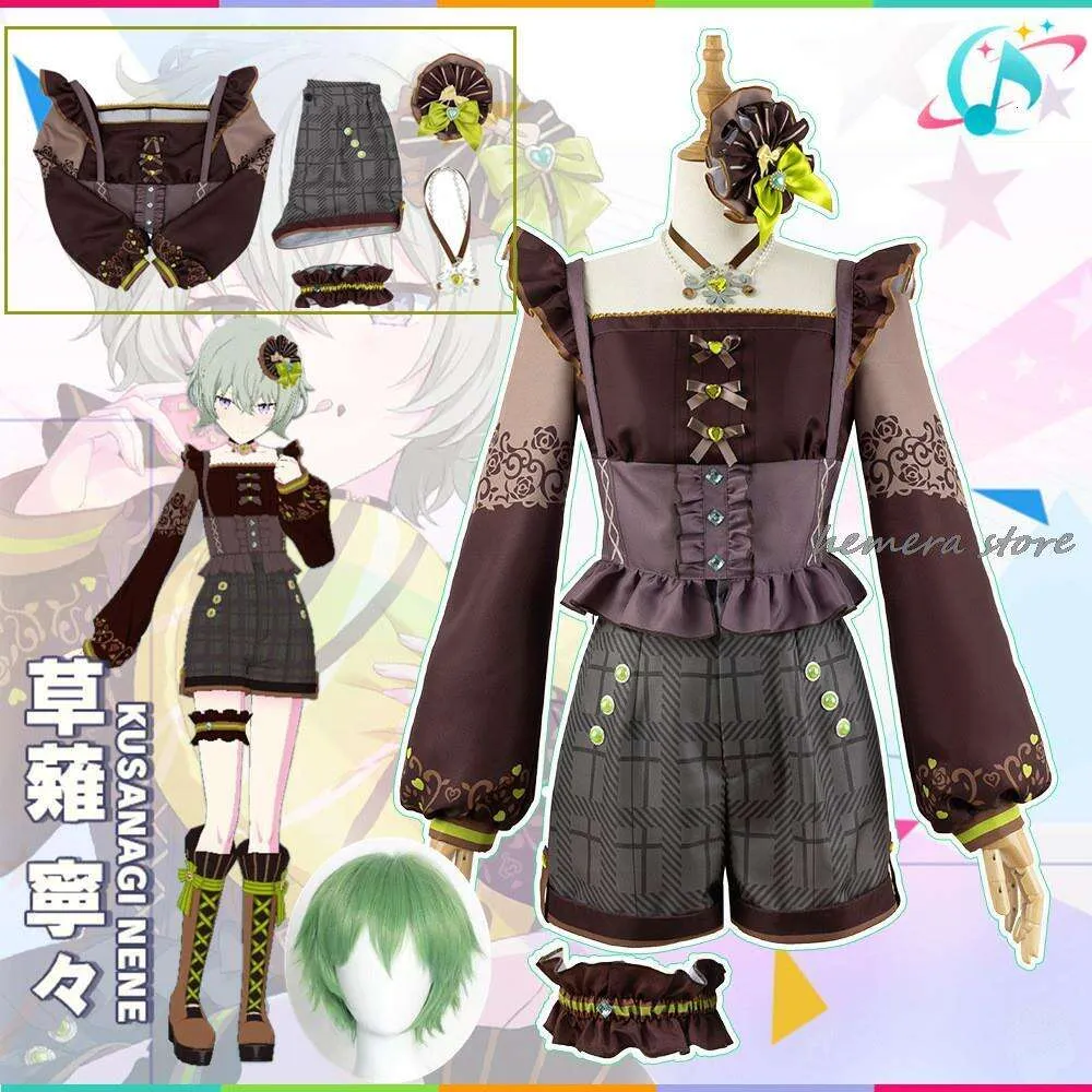 DHgate.com:Sekai Project Cosplay Costume: Kusanagi Nene Outfit Lolita ...