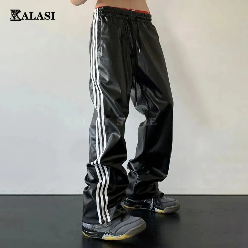 DHgate.com:Mens Casual Loose Straight Leg Mopping Sense Wide Leg Sports ...