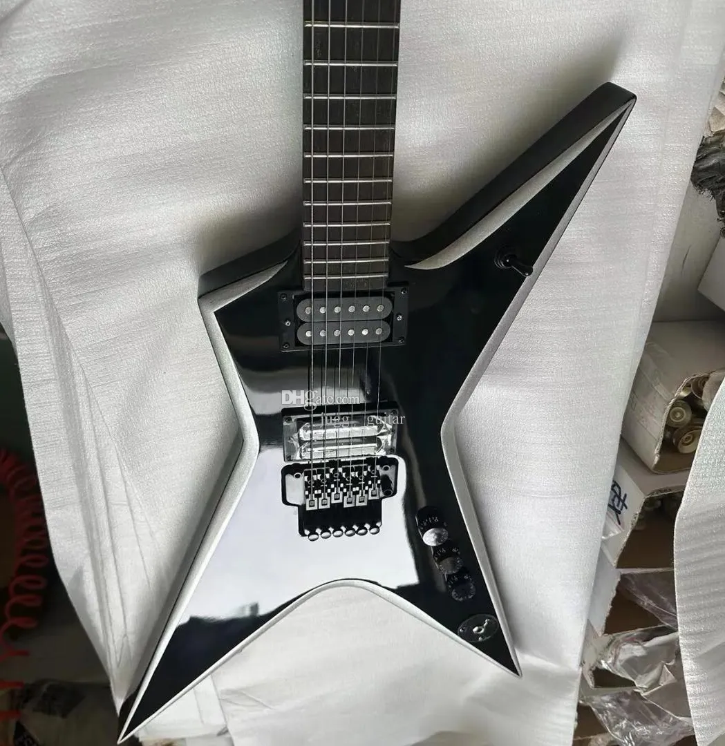 Wash Dime Stealth Dimebag Darrell Black With Silver Bevels Electric ...