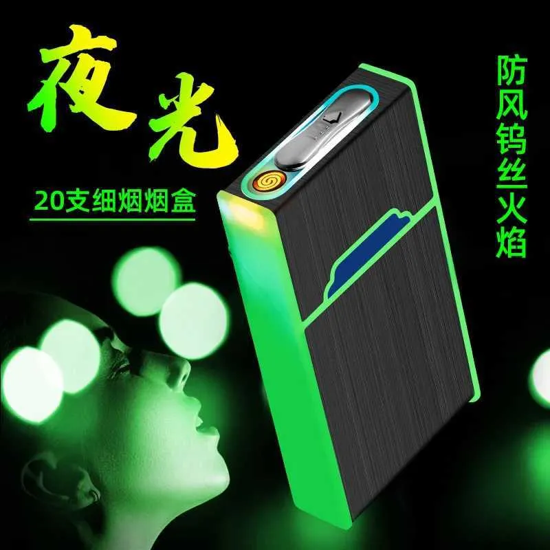 DHgate.com:Ultra-thin USB Lighters | Rechargeable 20-Stick Capacity ...