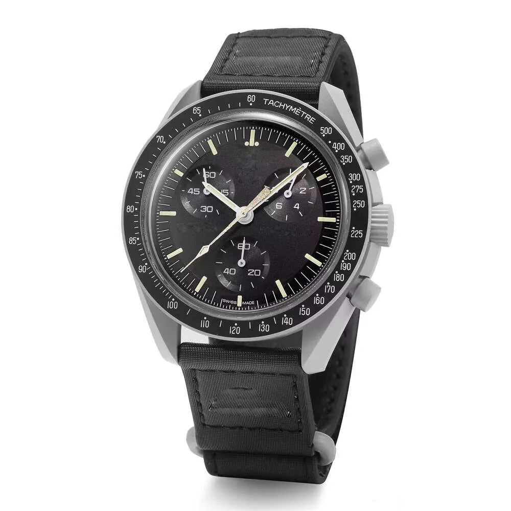 Men's Neoprene Rubber Strips Watch Replca Box With Sun Mercury, Venus ...