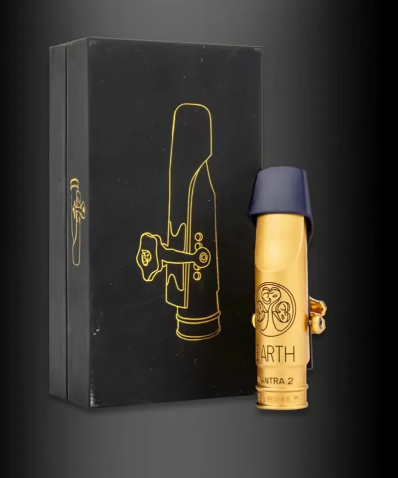DHgate.com:Gold Lacquer Alto Sax Metal Mouthpiece Pro Jazz Performance ...