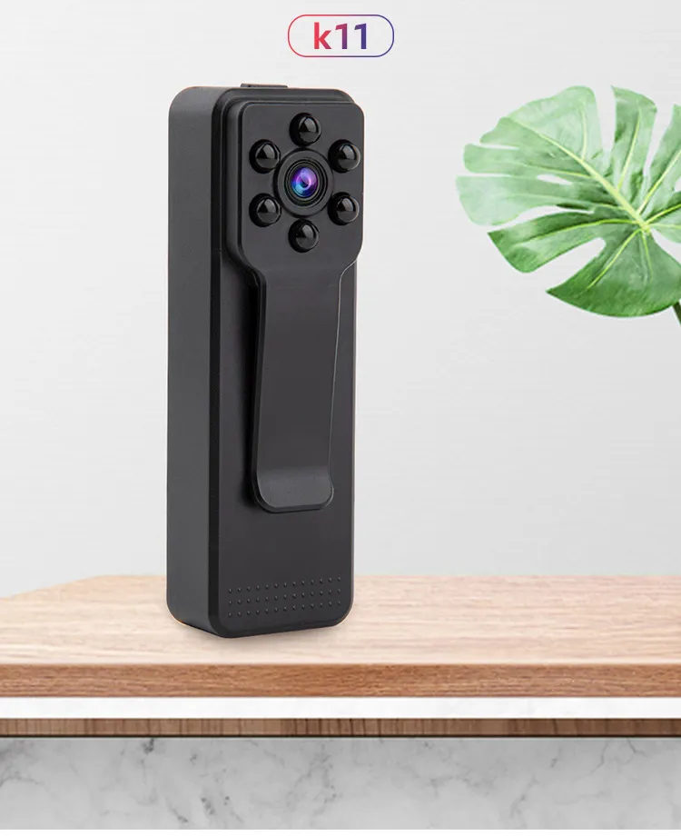 Wireless Mini Camera K11 With Night Vision One Click Photo, 1080P ...