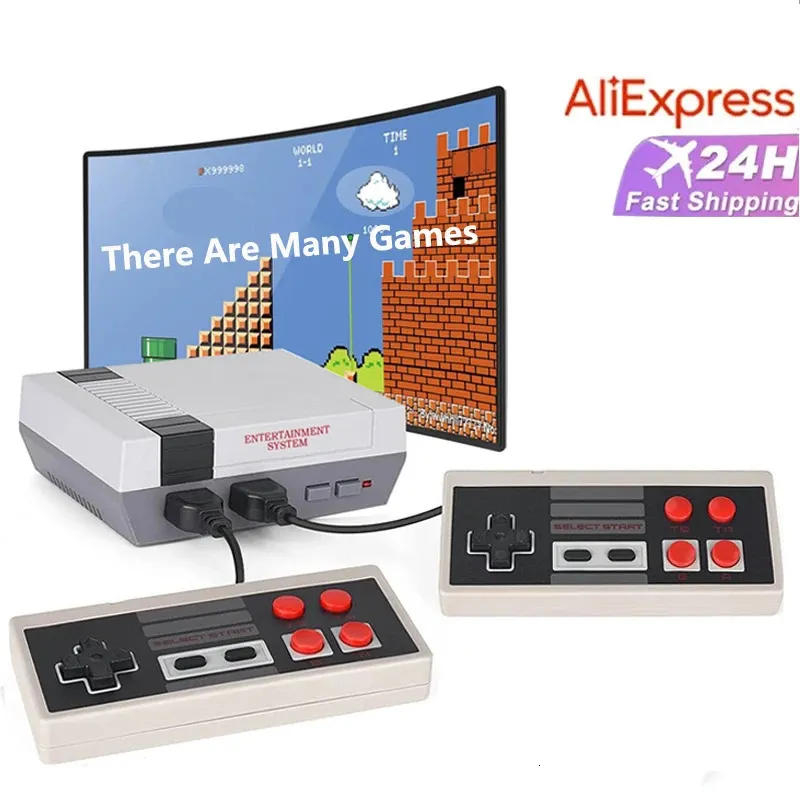 Game Controllers Joysticks Mini Retro Handheld Console 8 Bit Portable ...