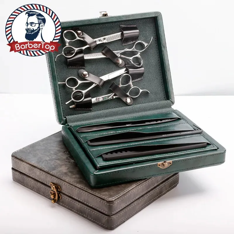 DHgate.com:Professional Leather Barber Scissors Comb Holder Bag ...