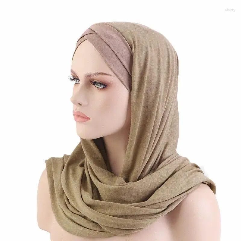 Soft Turban Hijab For Muslim Women Easy To Wear Ethnic Headwraps With ...