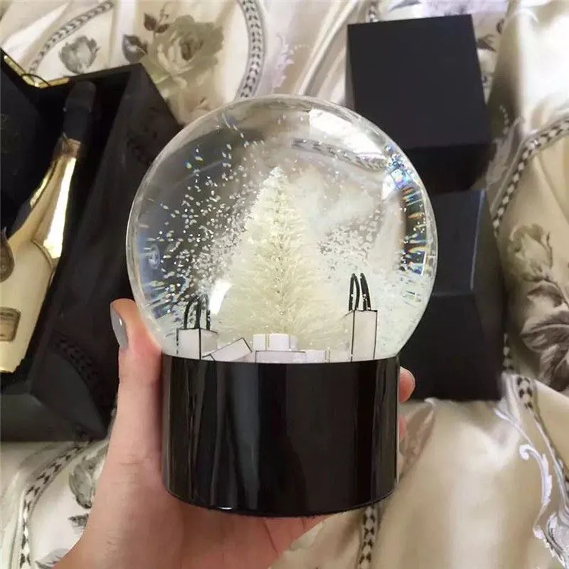 Luxury Snow Globe: Designer Christmas Gift Crystal Ball With Letters ...