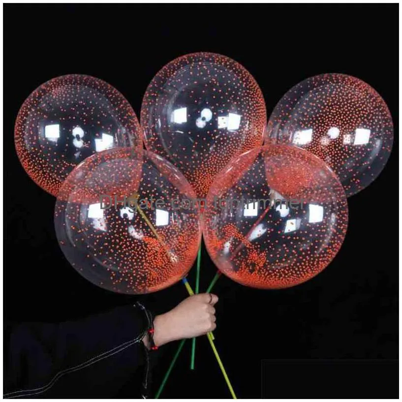 DHgate.com:12 Inch Transparent Christmas Halloween Colorful Creative ...
