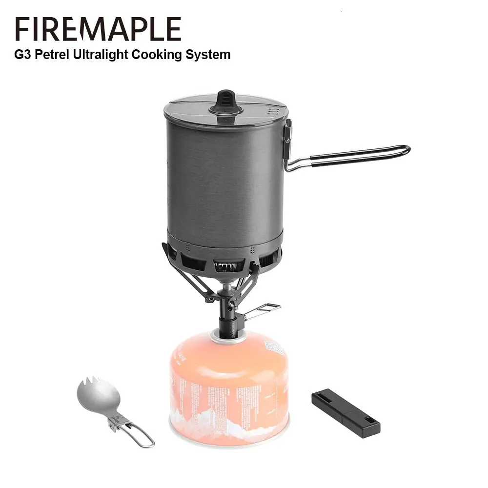 DHgate.com:Fire Maple Petrel 251g Compact Gas Camping Stove System with Folding Spork ...