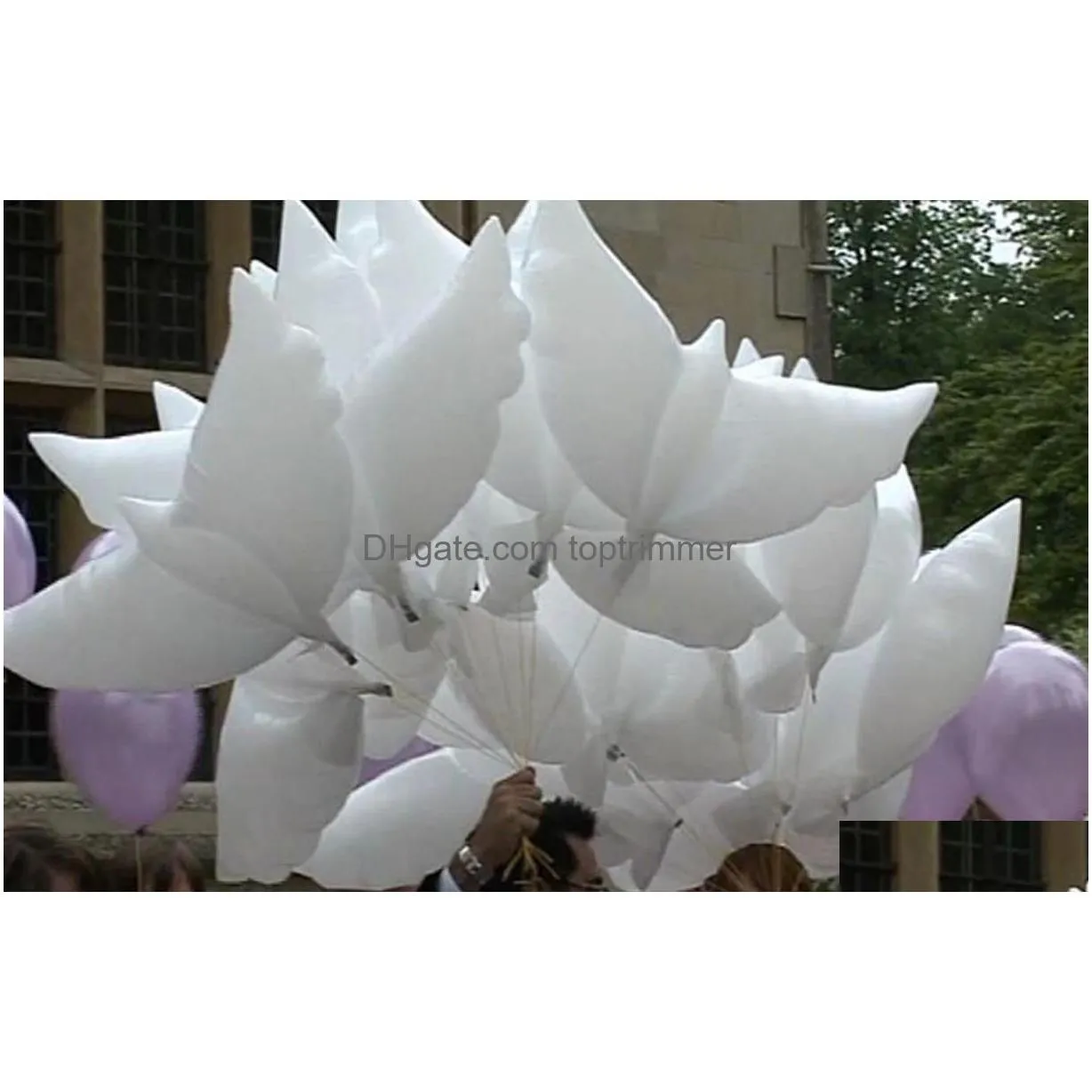 DHgate.com:Biodegradable White Helium Balloons - Perfect for ...