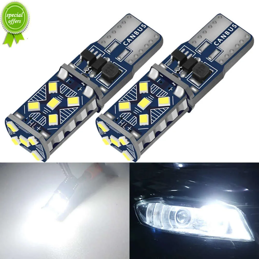 Bright 2x T10 W5W 194 5W5 Bombas De Señal LED 7000K White, Canbus 12V ...