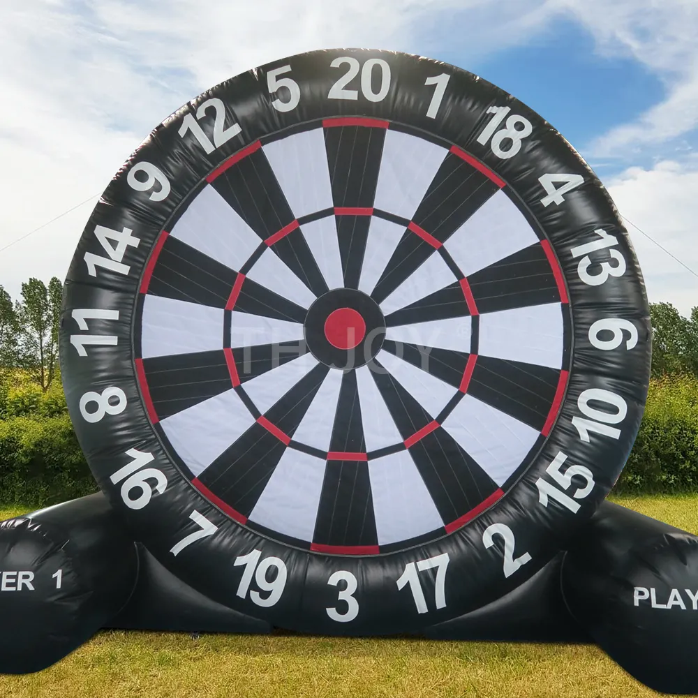 Giant 4m-13ft Inflatable inflatable soccer dart board...