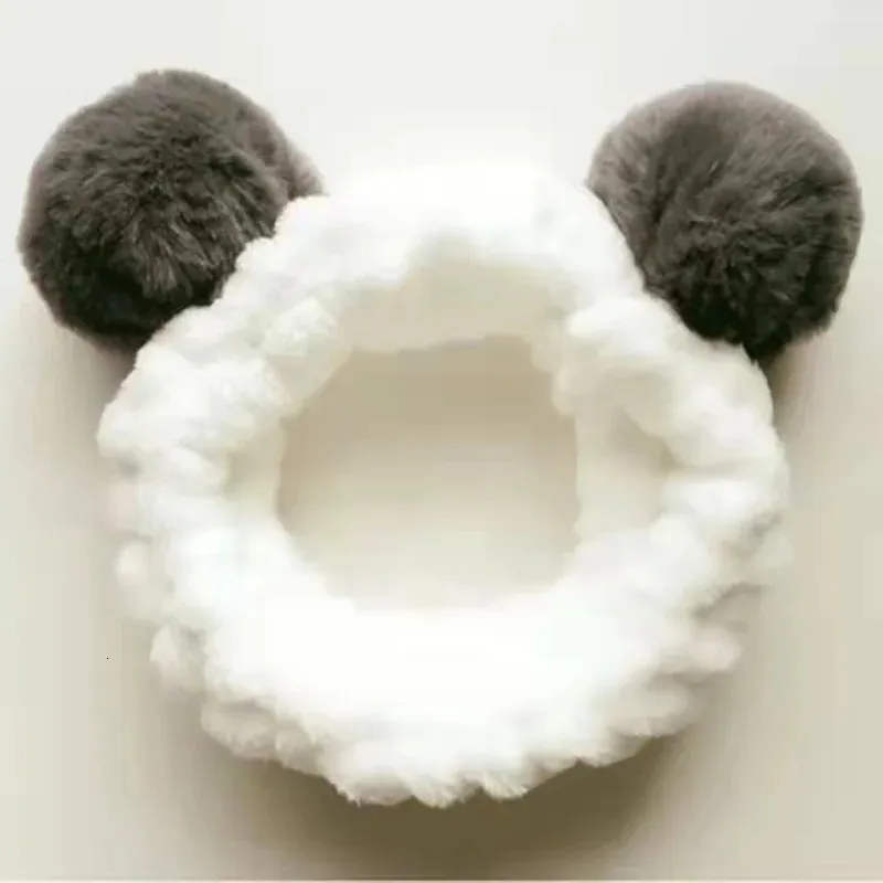 DHgate.com:Panda Ear Fleece Headbands for Women, Soft Hairbands for ...