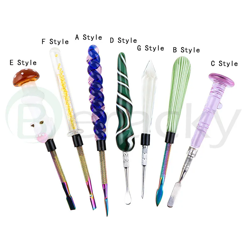 Glass Dab Tool Set: ful Concentrate Dabber Banger Tools For Vaporizers ...