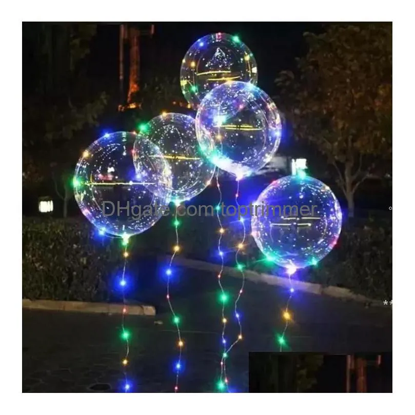 DHgate.com:20 Inch Luminous Balloons with LED Light String, Luminous ...