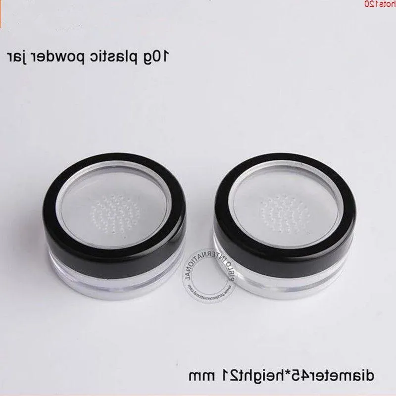 50-Piece Set: 10g Empty Cosmetic Containers - Refillable Powder Jars ...