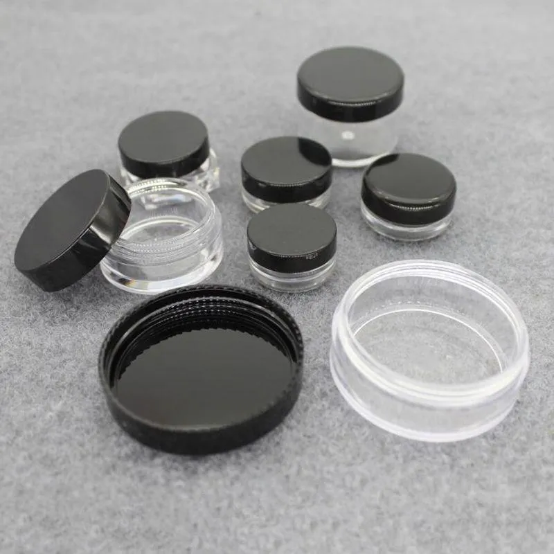 100 X 1g 2g 3g 5g 10g 15g 20g Empty Jars Refillable Bottles Cosmetic ...