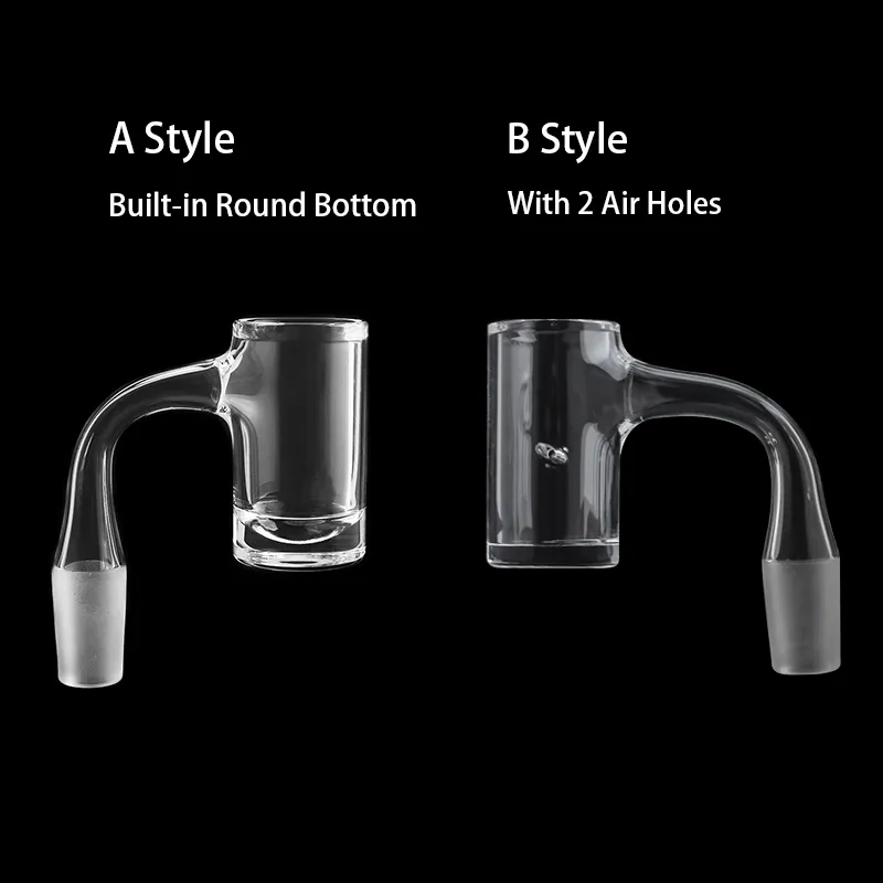 New Quartz Banger With Dual Airflow Tech & Round Nails For Dab Rigs ...