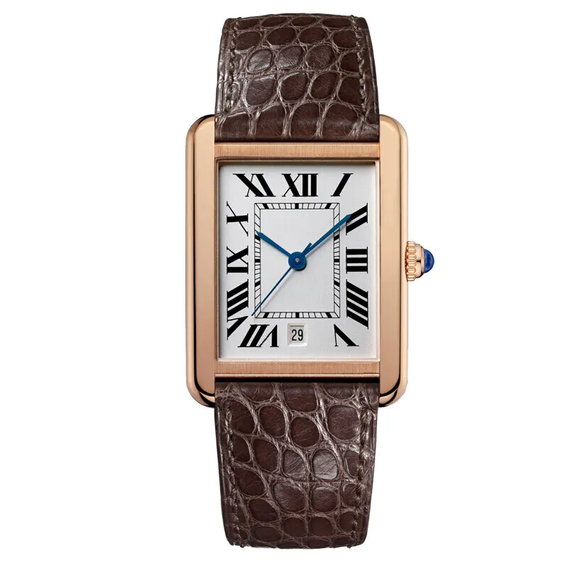 Luxury Unisex Designer Bucket Watch With High Quality 41mm Leather ...