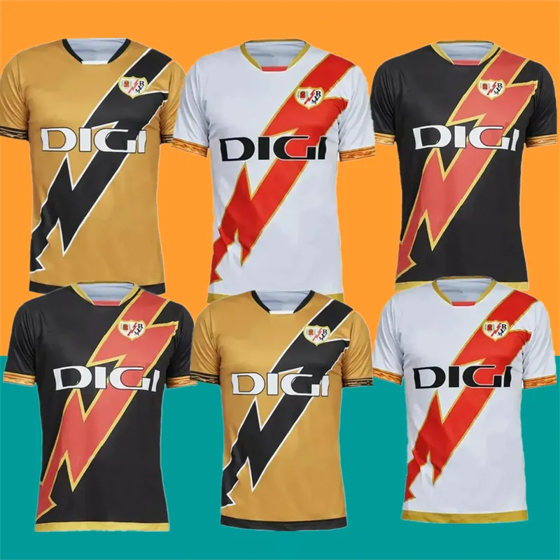 2023 24 Rayo Vallecano Mens Soccer Jerseys ISI BEBE TREJO VALENTIN AARO ...