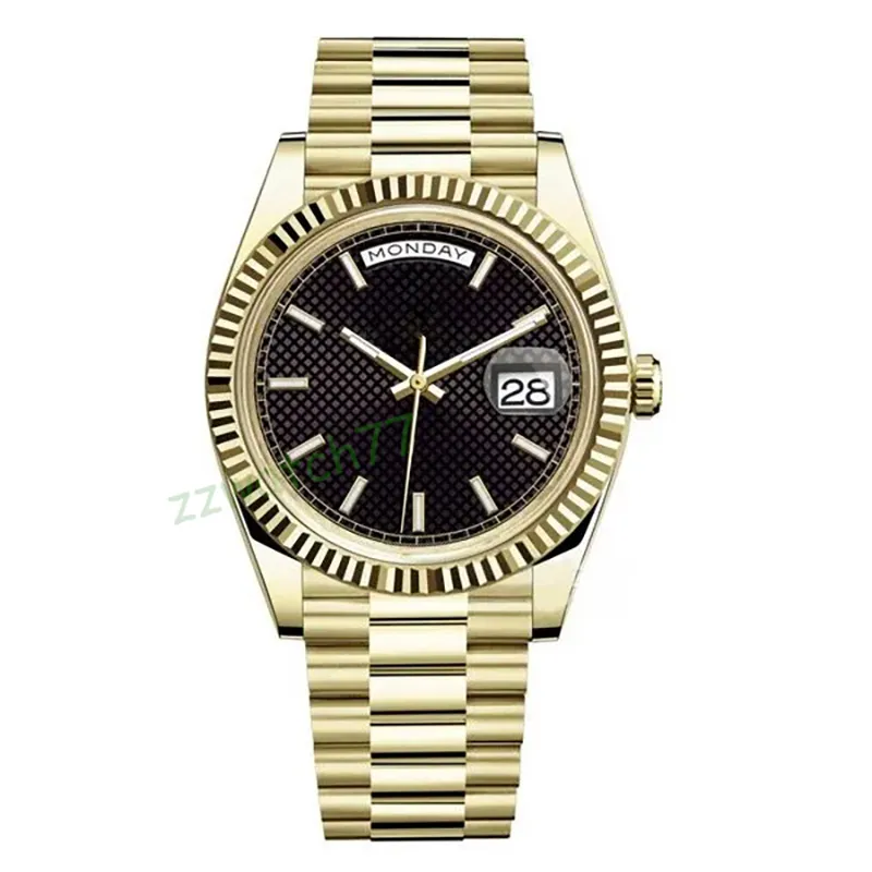 Monte Luxury Automatic Gold Watch For Men And Women Waterproof ...