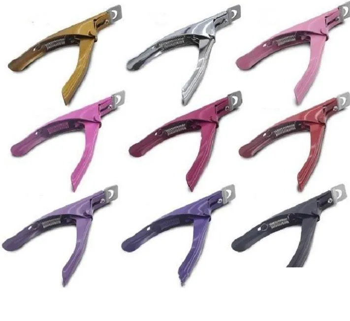 Professional Nail Tip Cutter - Acrylic, Gel & UV Nail Clipper with 3 ...
