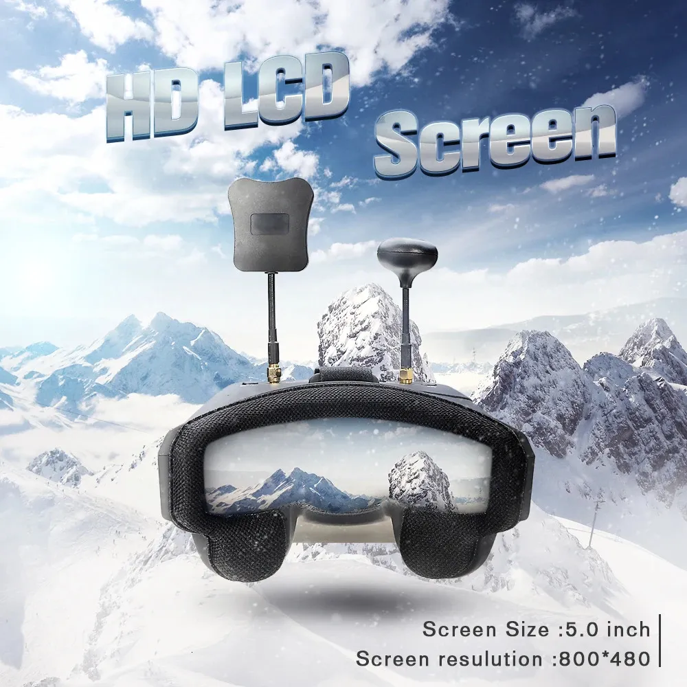 Eachine EV800D Diecast Model 5.8G 40CH 5 Inch 800 480 HD Video Headset With Diversity FPV Goggles And 48 Volt Lithium Battery RC 231027 From Ren07 120.97 DHgate.Com