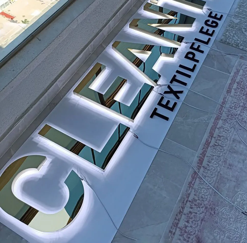 Custom 3D Backlit Signage Letters LED Channel Letter Wall Sign For ...