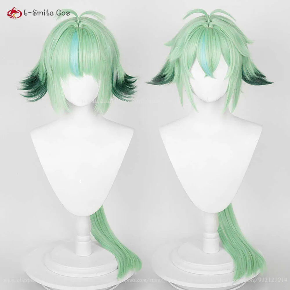 Catsuit Costumes Game Genshin Impact Sucrose Cosplay 85cm Long Green ...