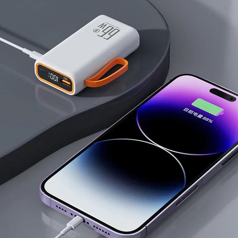 Carregador De Telefone Celular Do Banco De Energia: 30000mAh 66W Super ...