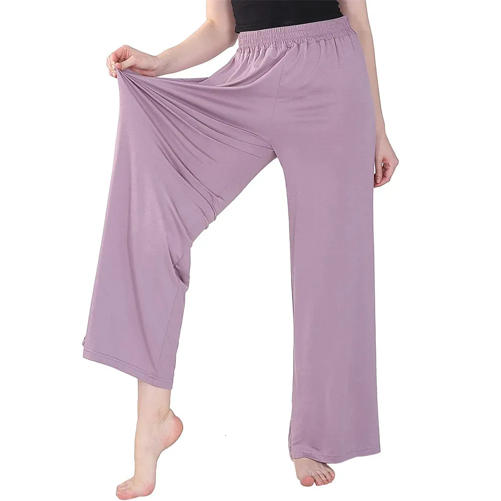 Plus Size Sleep Pajama Pants for Women, Cotton Solid Color Sleep ...