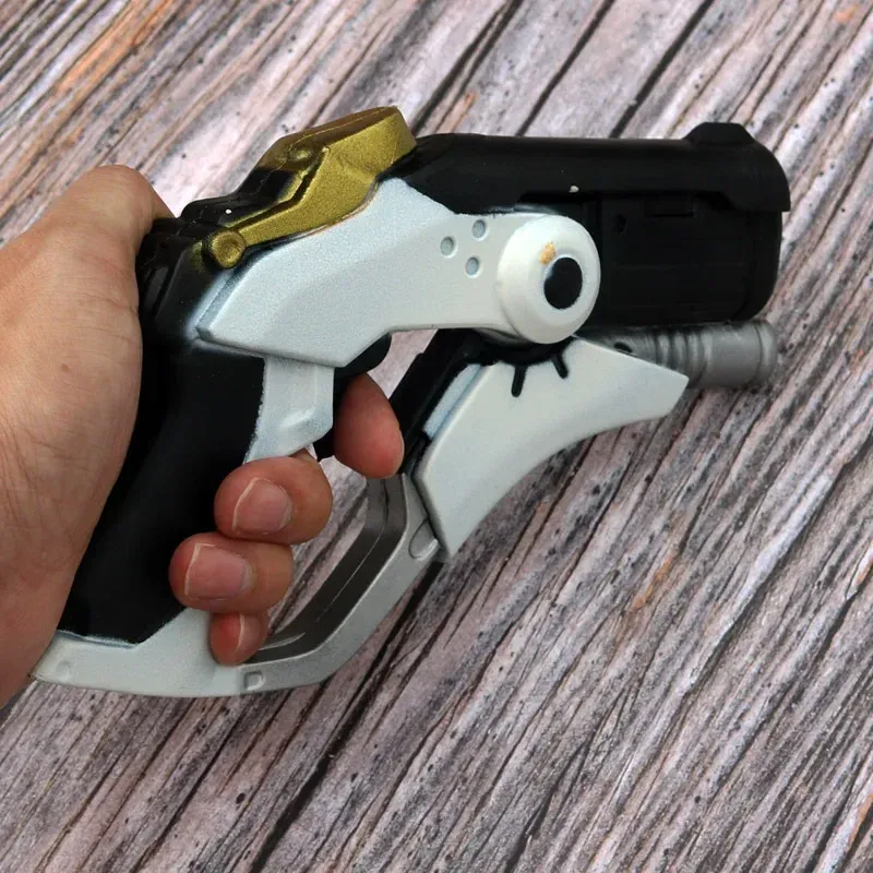 Game Angels Revolvers 1:1 Gun Prop Safety PU Toy For Cosplay And ...