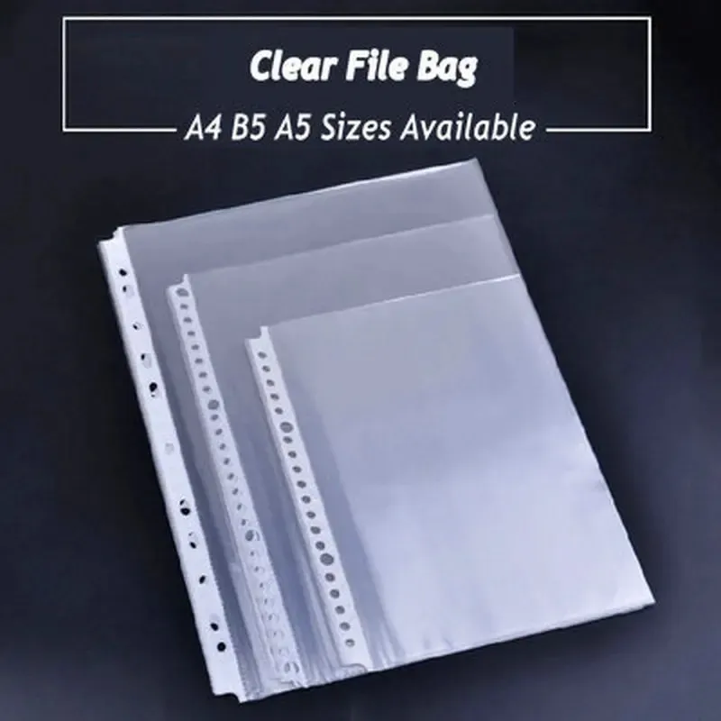 DHgate.com:A3/A4/A5 Document Organizer - Clear File Bags, Sheet ...