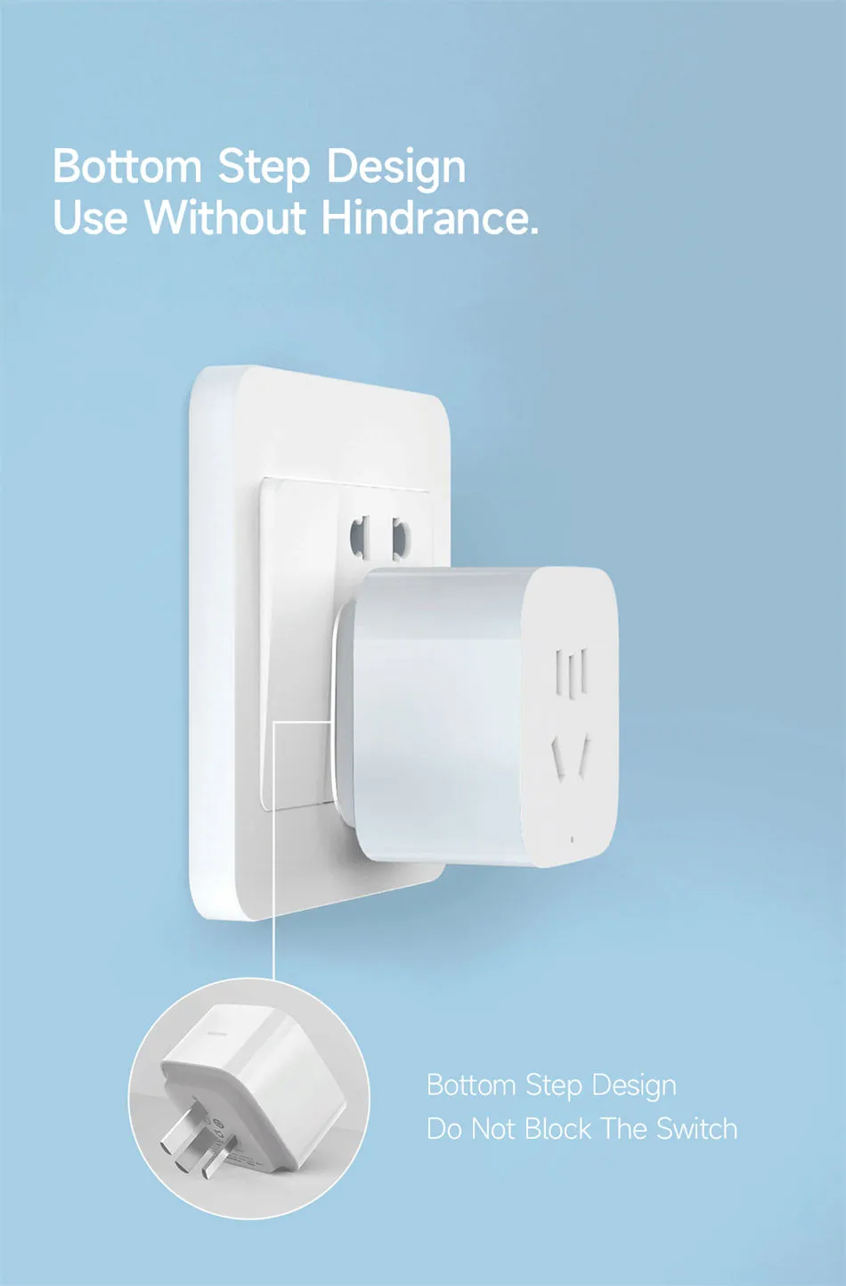 Mini Smart Socket, Wireless Remote Control Socket, Compact Power ...