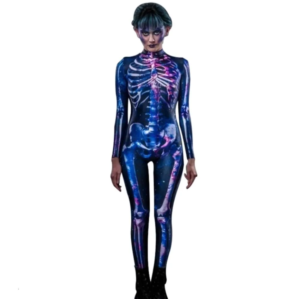 Scary Skeleton Costume: Premium Halloween Cosplay Jumpsuit - Shop Now ...