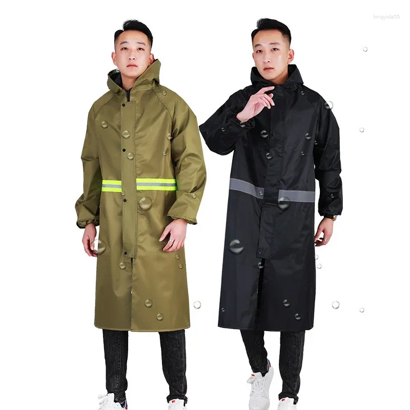 DHgate.com:Long Raincoat with Thickened Fabric for Full Body Waterproof ...