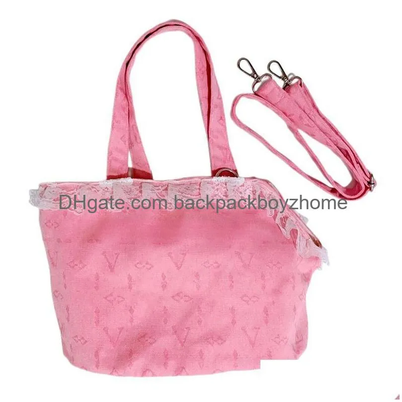 DHgate.com:Classic Designer Soft-Sided Dog Carrier Purse with Safety ...