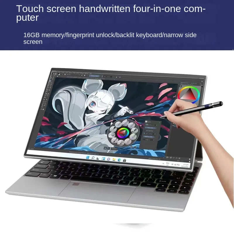 DHgate.com:Foldable Touchscreen Business Laptop with 14-inch 2K Display ...