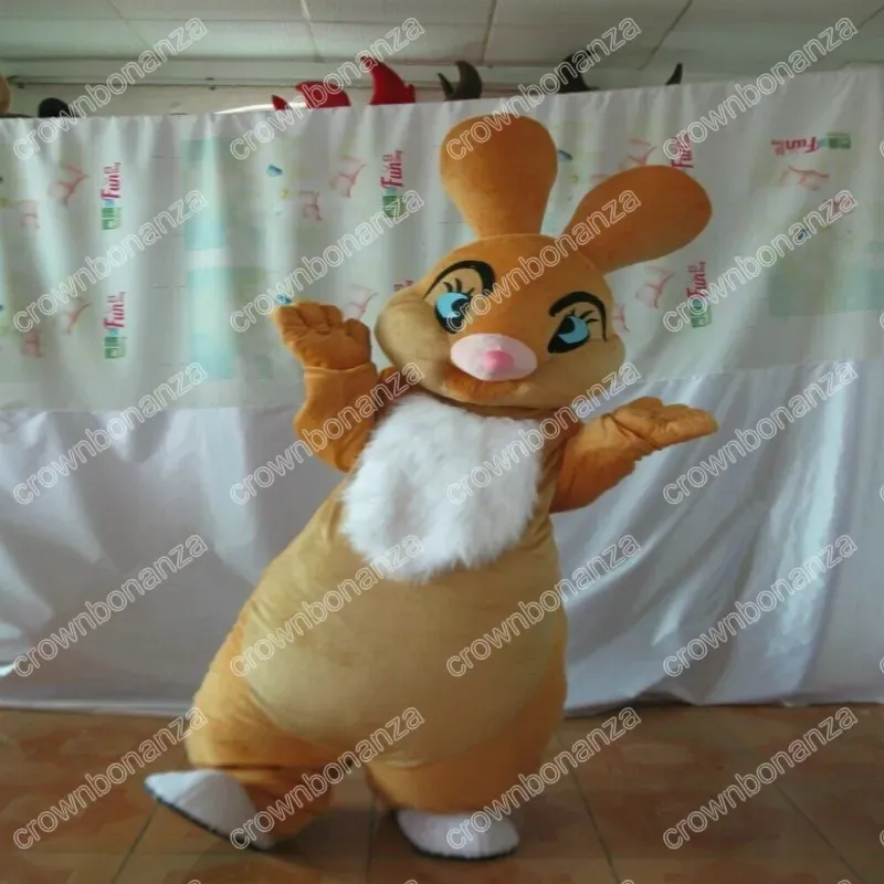 Super Cute Deluxe Rabbit Mascot Costumes For Halloween, Cartoon ...