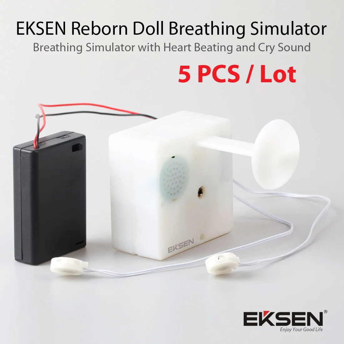 Reborn Doll Sound Effects Kit 5-Pack - Realistic Breathing, Heartbeat ...