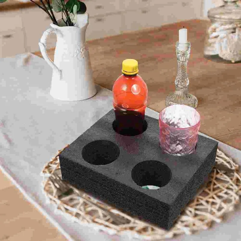 2-Piece Foam Cup Holder Tray - Secure Drink Carrier for Takeout ...