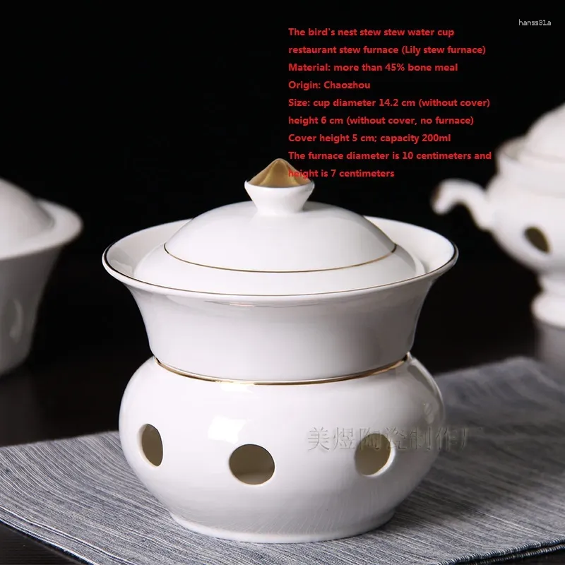 DHgate.com:Ceramic Double Boiler Set for Steaming Eggs, Soups, and ...