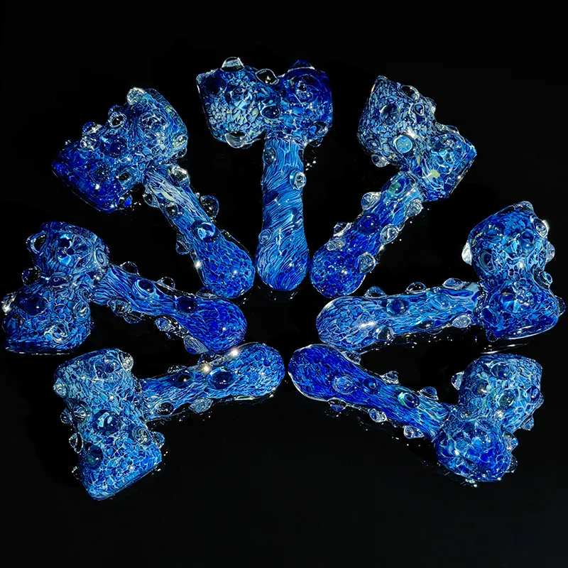 Herbal Glass Smoke Pipe: 3.5 Bowl Piece With Hammer & Modern Design ...