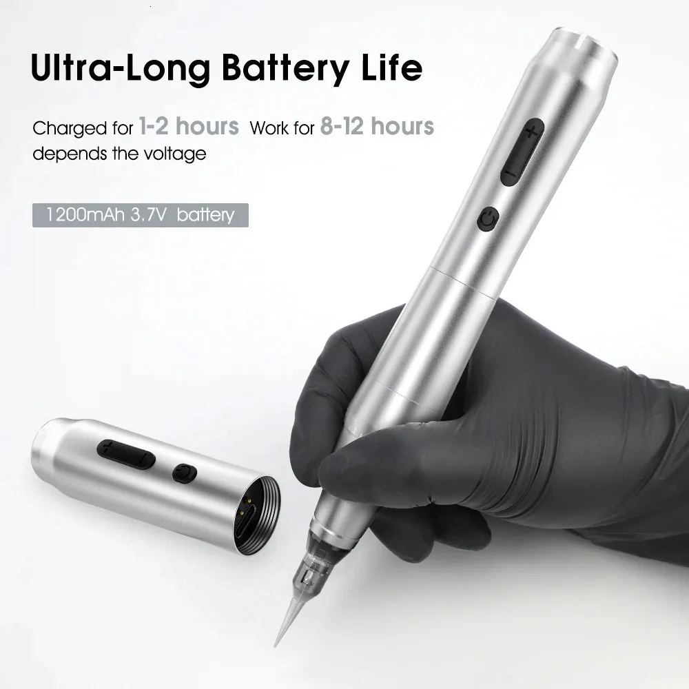 Wireless Rotary Wireless Tattoo Machine Pen With Original German Motor ...