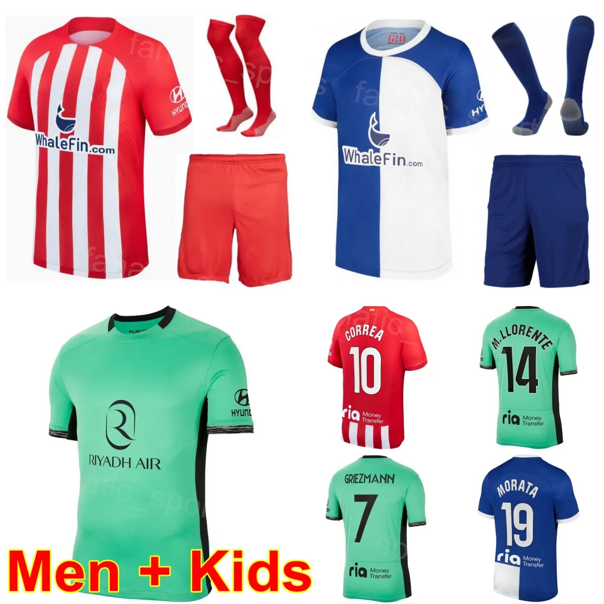 MaJing Mens Soccer Jerseys Memphis Depay 9, Antoine... From Fanatic ...